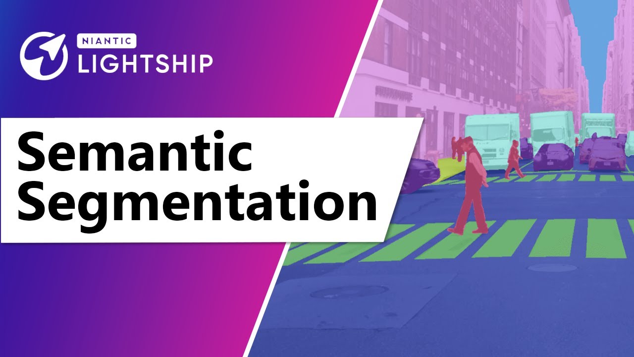 Semantic Segmentation en Realidad Aumentada Lightship ARDK - YouTube
