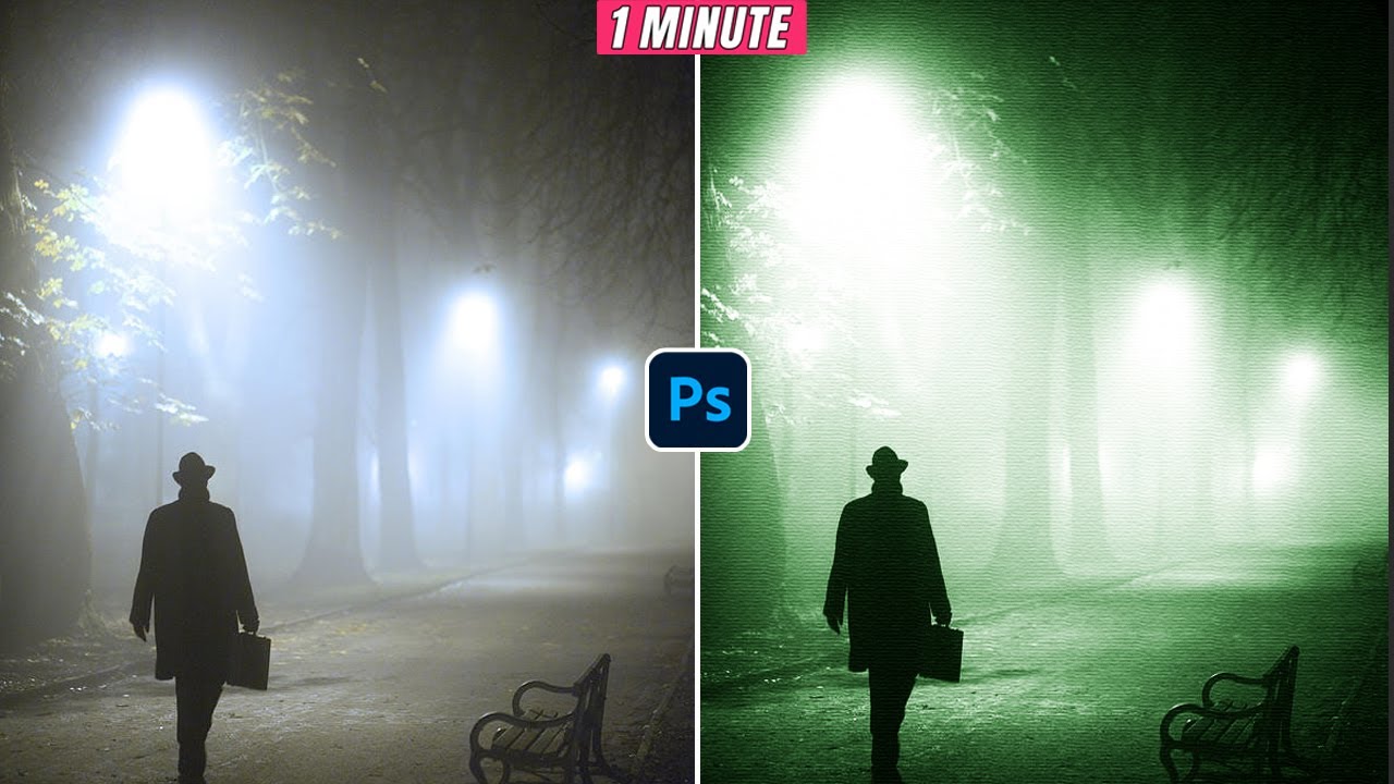 How to Create Night Vision Effect in Photoshop 2025 | Tutorial River ...