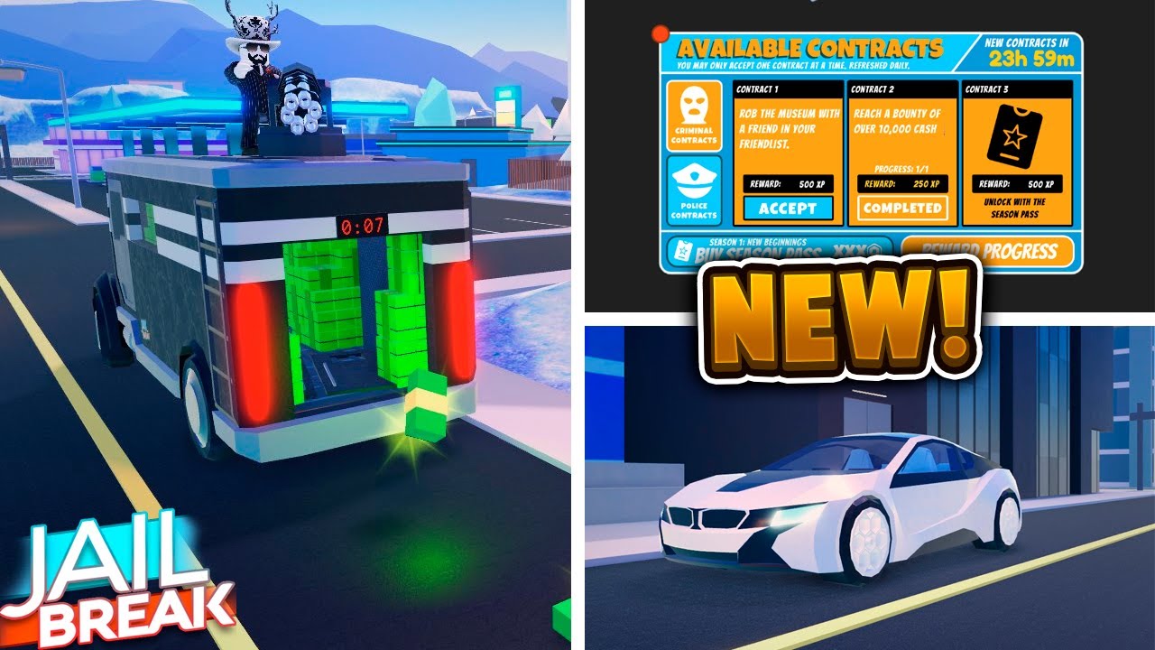 ️Nueva actualización de Jailbreak [Cash Truck!] - Roblox - YouTube
