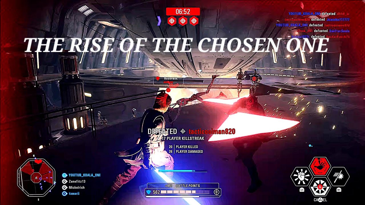 STAR WARS BATTLE FRONT 2 - Anakin Bananakin Going Bananas on the final ...