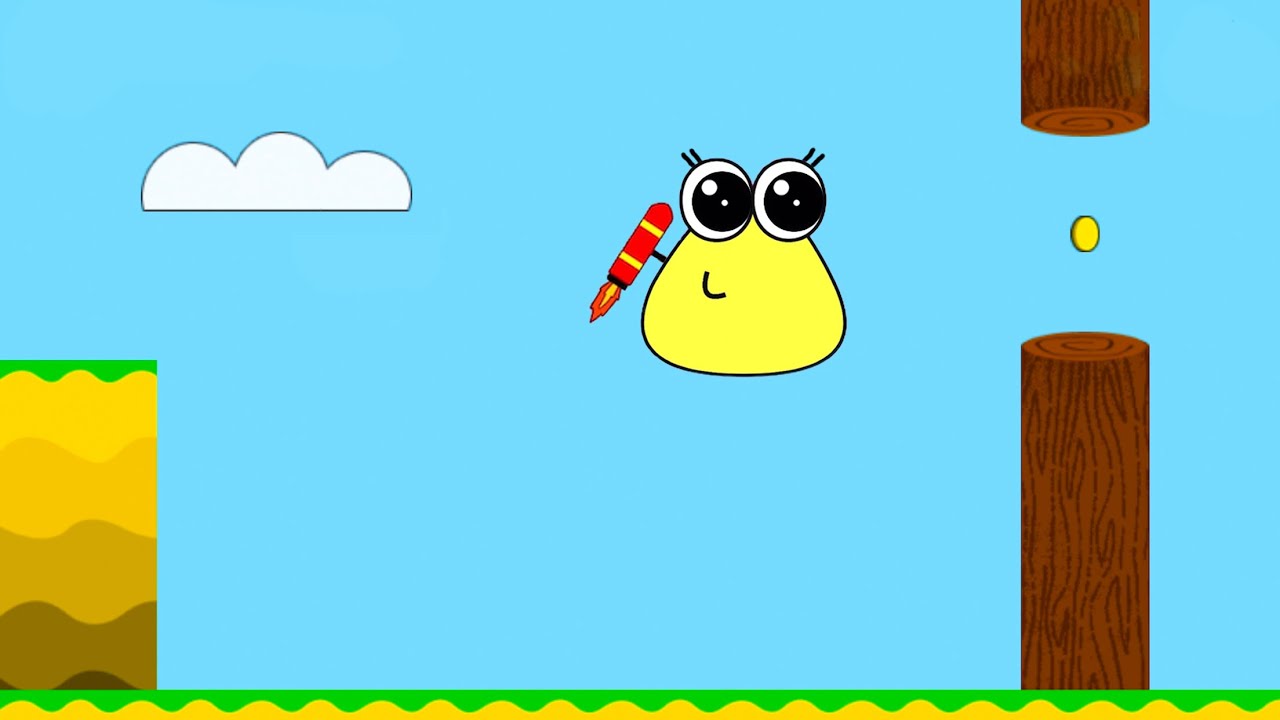 Poulina Jet Pou gameplay | Poulina Vlogs - YouTube