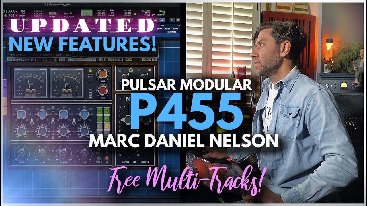 PULSAR MODULAR P455 UPDATED NEW FEATURES & Free Multitracks | Marc ...