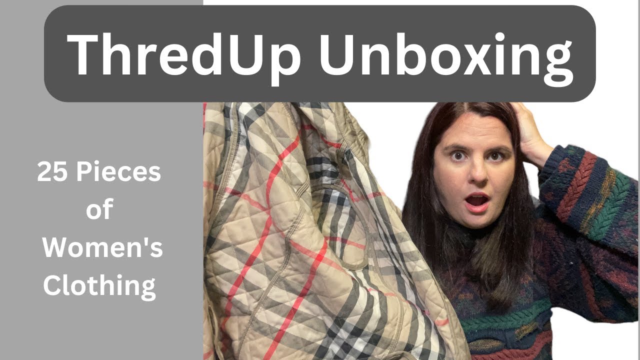 FINALLY! I Got a Good One! I Thredup Women's Clothing Unboxing for ...