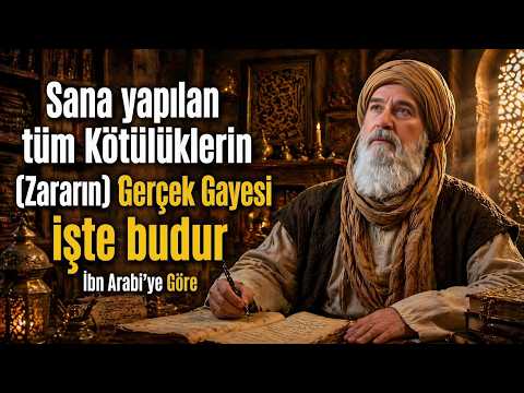 Sana yapılan tüm Kötülüklerin (Zararın) Gerçek Gayesi işte budur | İbn Arabi’ye Göre