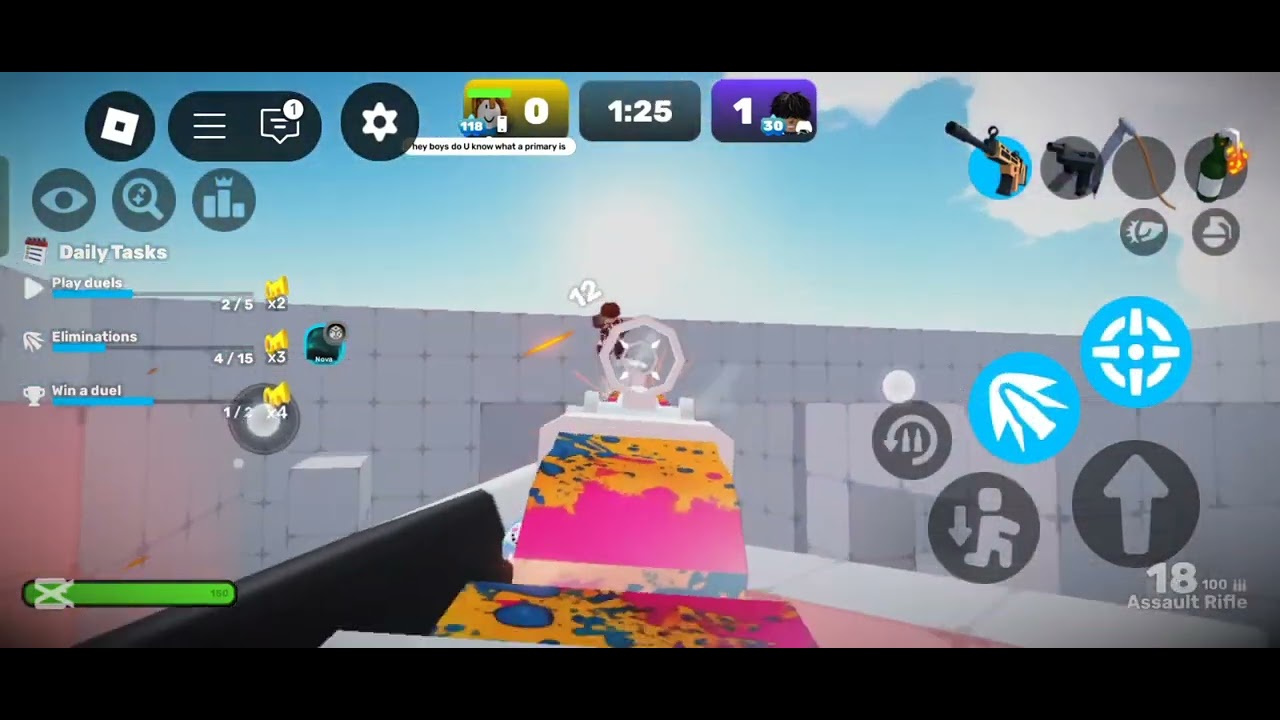 Using spray in rivals - YouTube