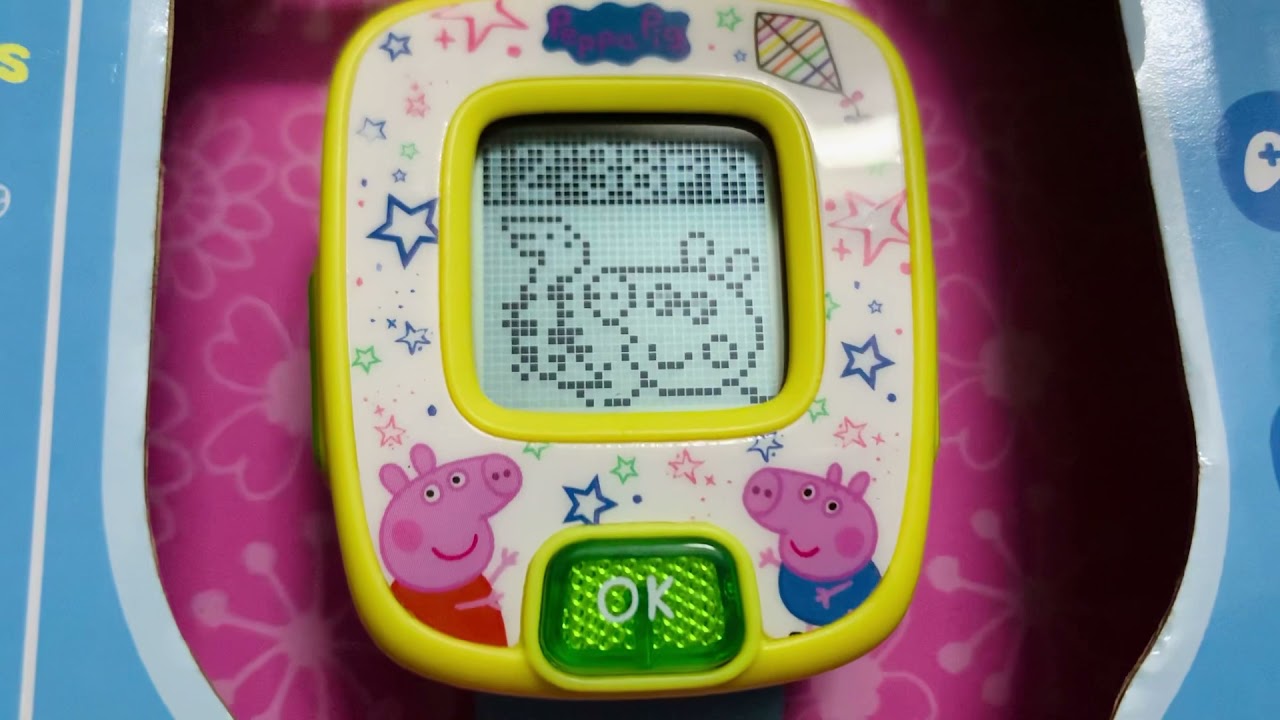 Vtech Peppa Pig Learning Watch - YouTube