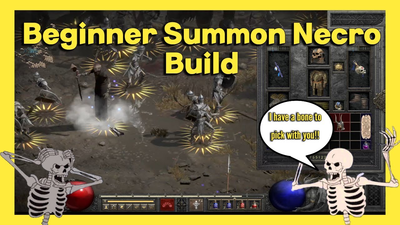 Beginner Summon Necro Build - YouTube
