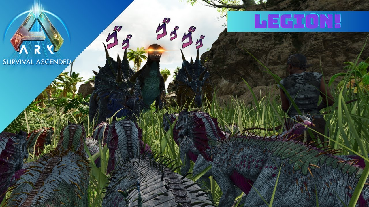 The legion! (Ark survival ascended! #5) - YouTube