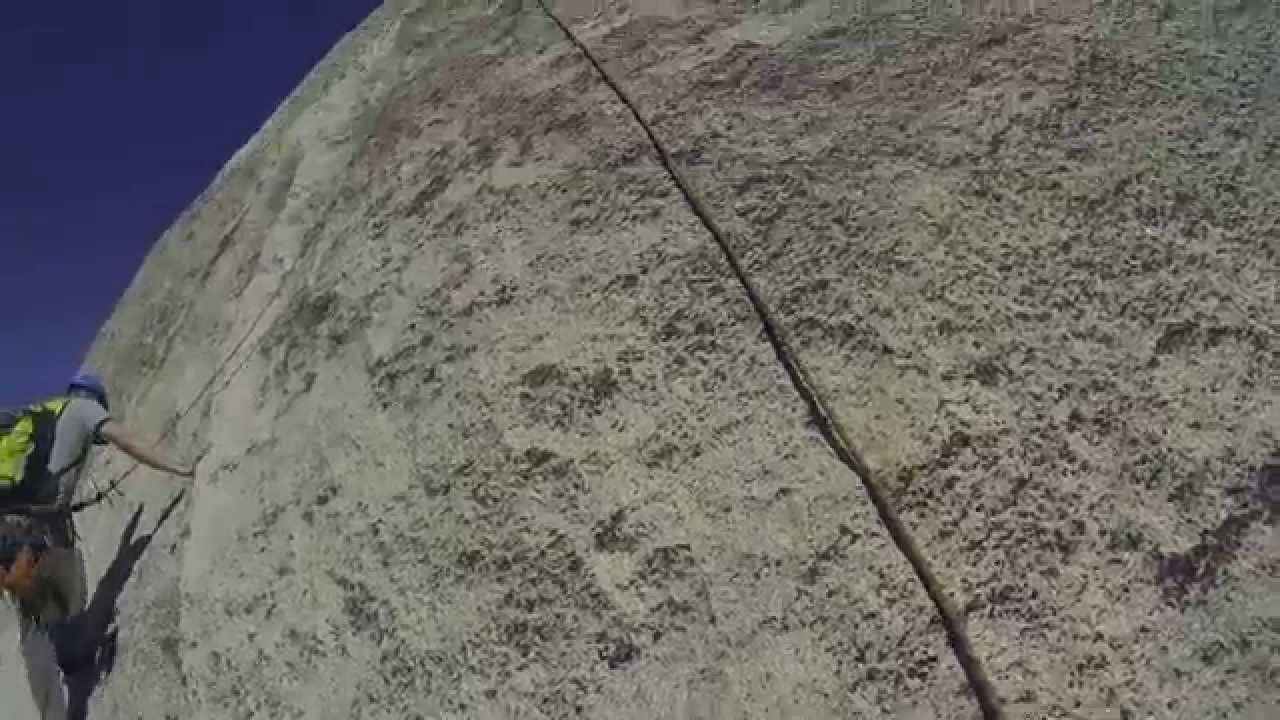 Half Dome: Snake Dike - Pitch 3 - YouTube