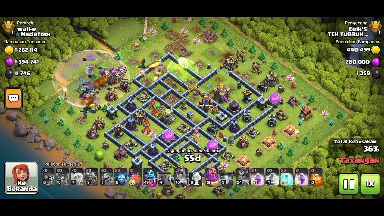 Th 14..naga balon.#coc #clashofclans - YouTube
