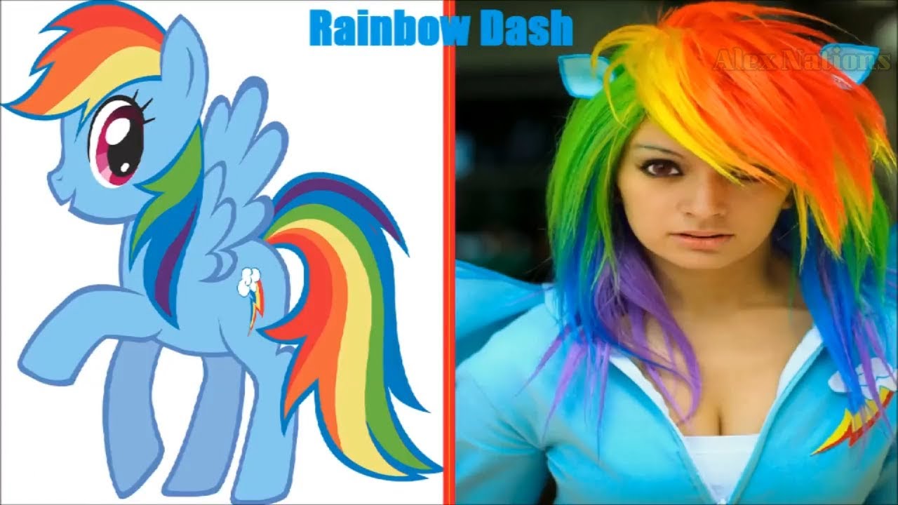 My Little Pony Equestria Girls Real Life All Characters! - YouTube