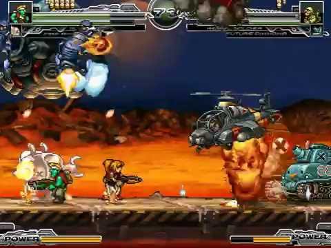 Metal Slug Mugen MS7-Final boss stage (Release) - YouTube