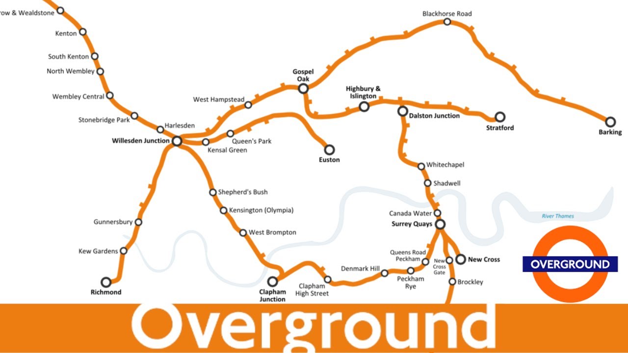 London Overground - Orbital - YouTube