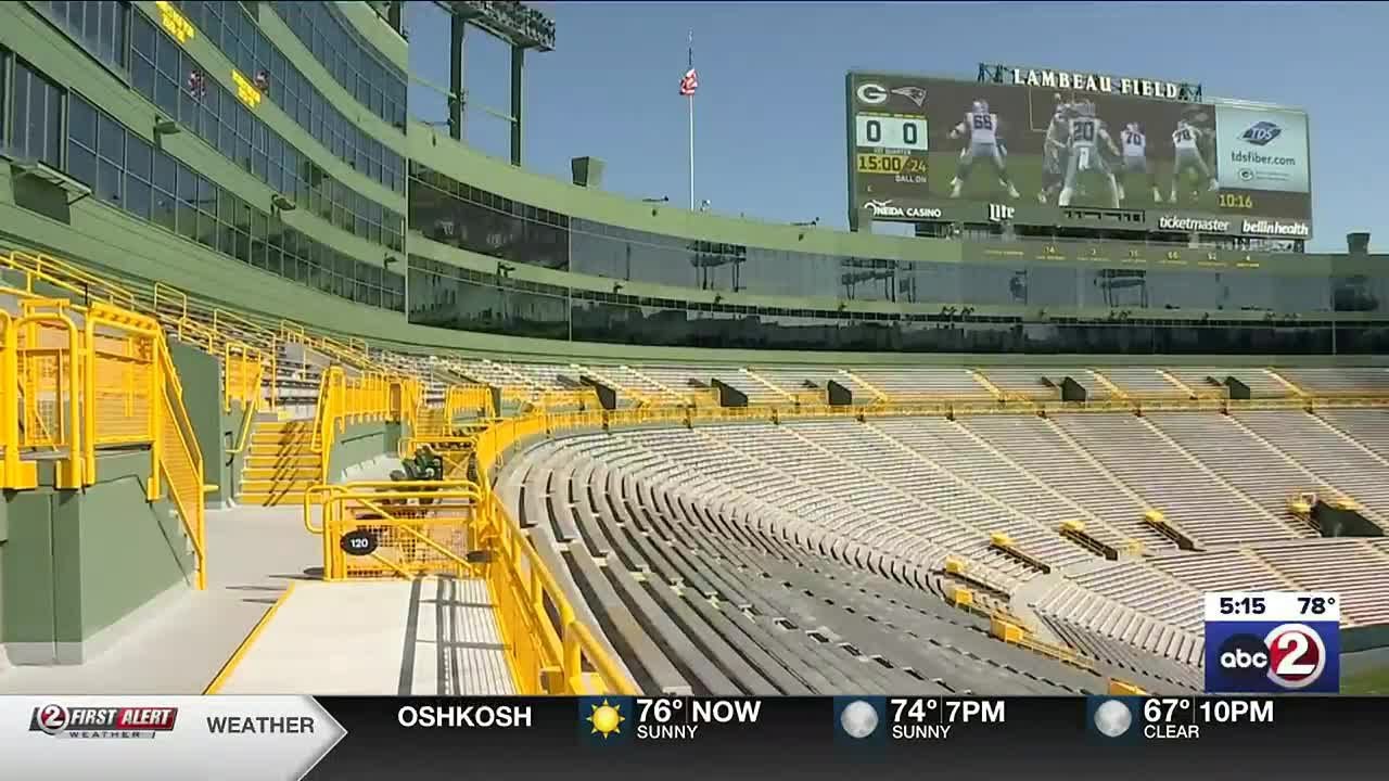 Packers showcase 4K video boards and other upgrades at Lambeau Field ...