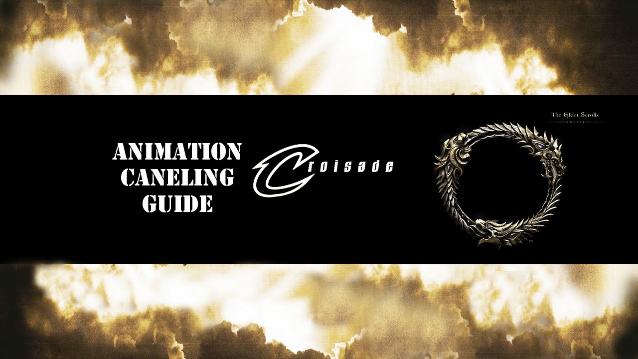 Elder Scrolls Online: Animation Canceling Explained- Guide - YouTube