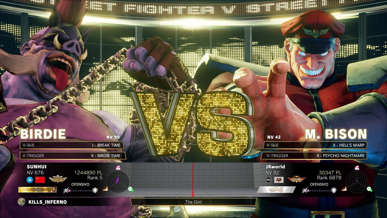 SFV Champion Edition 🔥 SUNHUI (BIRDIE) Vs JKworld (M. BISON) 🔥 Online Match's 04-17-2023 - YouTube
