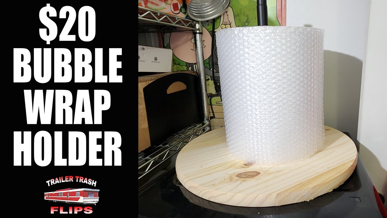 CHEAP BUBBLE WRAP HOLDER FOR EBAY SELLERS - YouTube