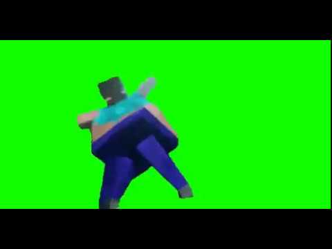 herobrine minecraft green screen - YouTube