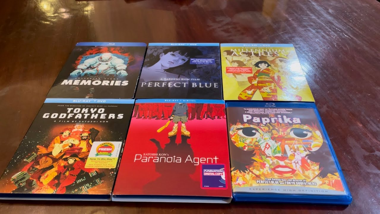 My Satoshi Kon Blu-ray Collection - YouTube