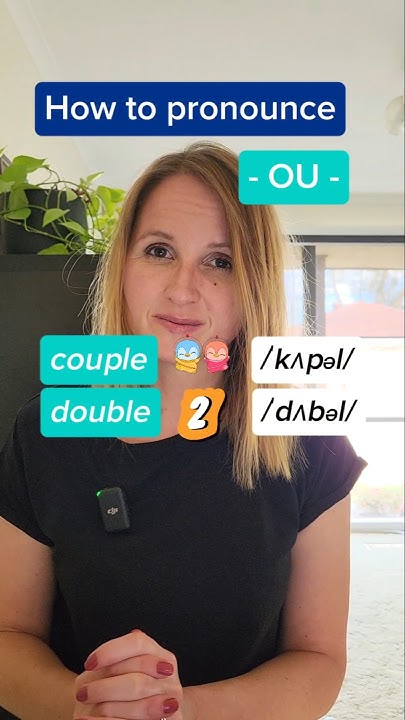 How to pronounce 'ou' in English and sound like a native. # ...