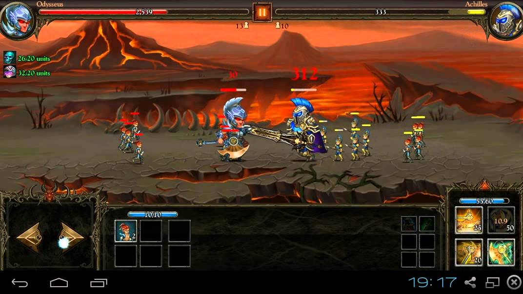 Epic Heroes War - Gameplay HD Gra Recenzja Android iOS Windows - YouTube