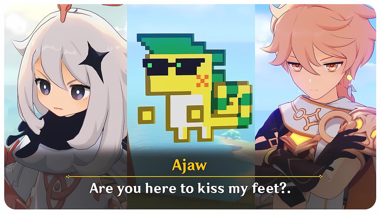 Ajaw Pissing Off Paimon & Traveler (Cutscene) | Genshin Impact 5.0 ...