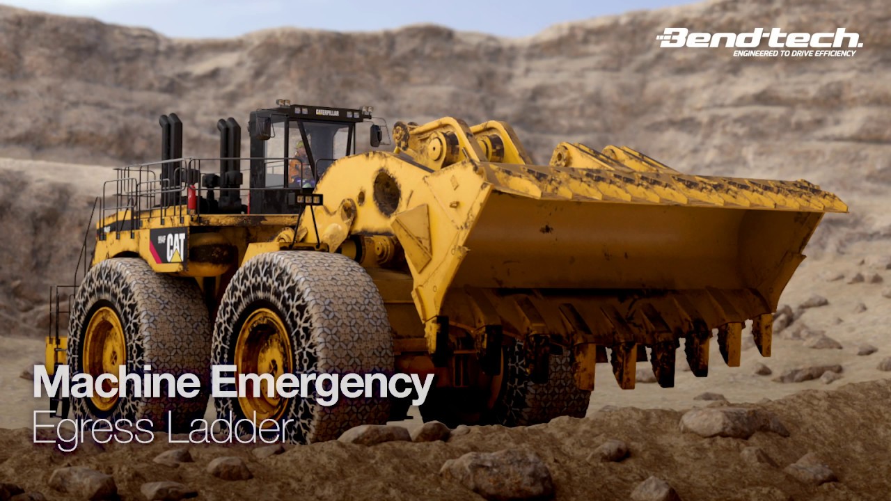 Machine Emergency Egress Ladder - YouTube