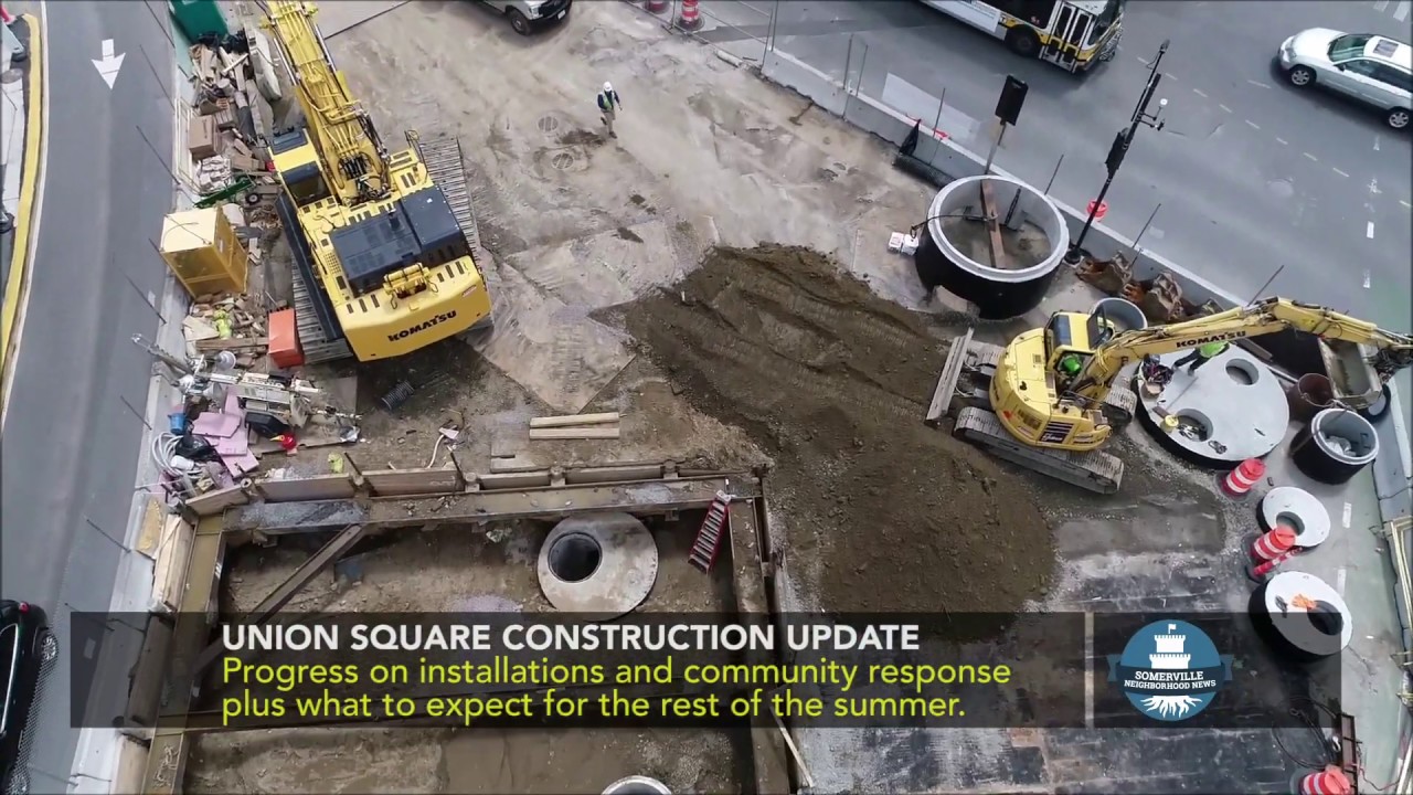 Union Square Construction Update - YouTube