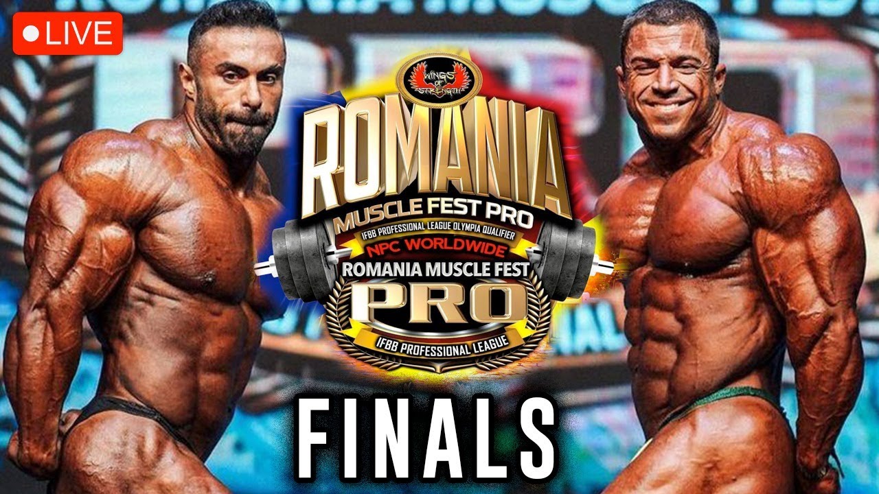 LIVE 🔴 Romania Muscle Fest Pro FINALS 2022 | Brett Wilkin vs Behrooz ...