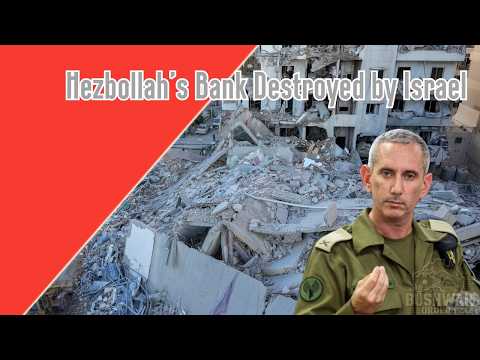 Israel Takes Down Al-Qard Al-Hassan to CUT OFF Hezbollah's Cash Flow!