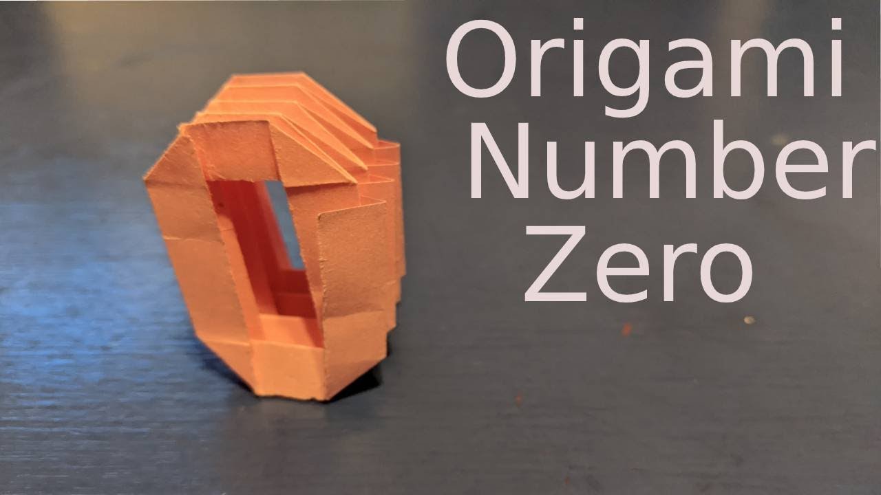 Origami Number Zero (Jo Nakashima) - YouTube
