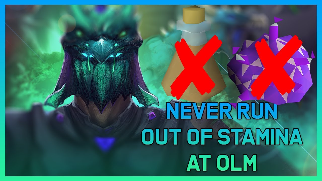 OSRS Quick Guide - SAVE RUN ENERGY SOLOING OLM! - YouTube