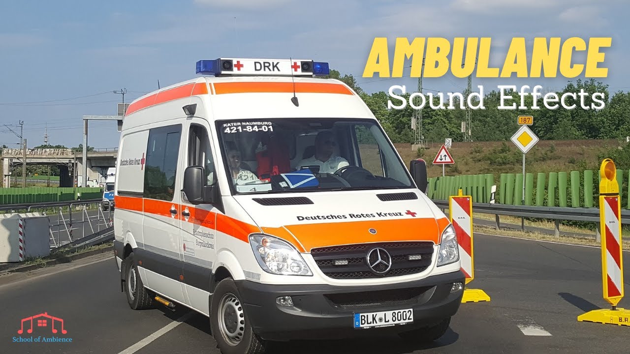 Ambulance Interior and Exterior Sound Effect | High Quality & Royalty ...