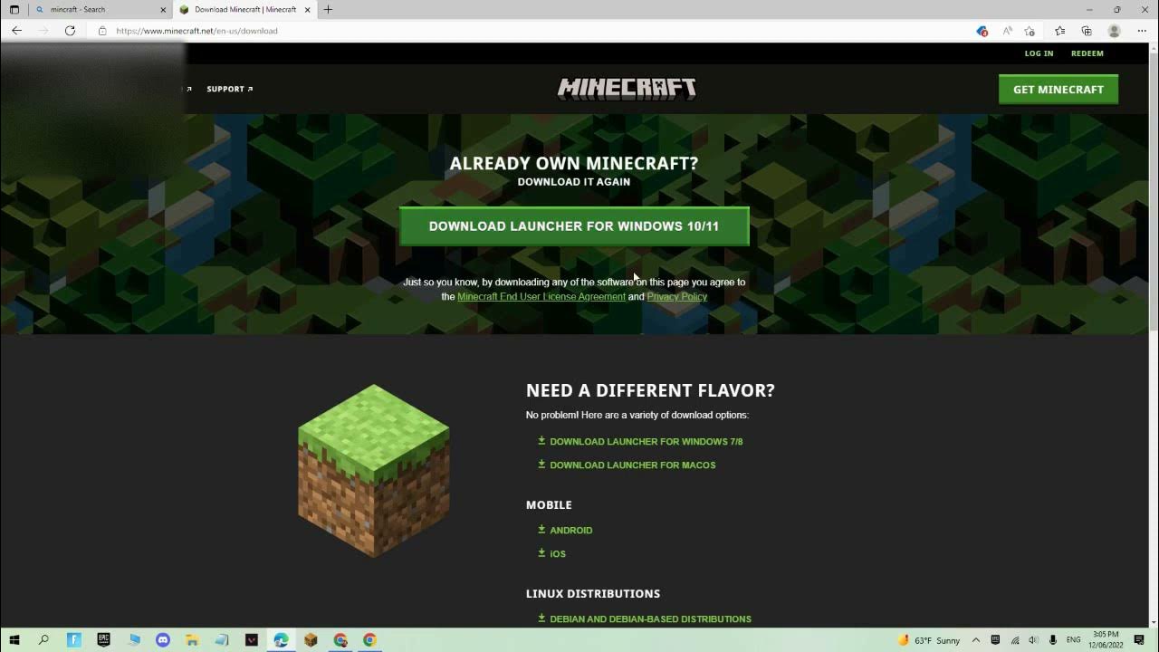 How to download mincraft for free - YouTube