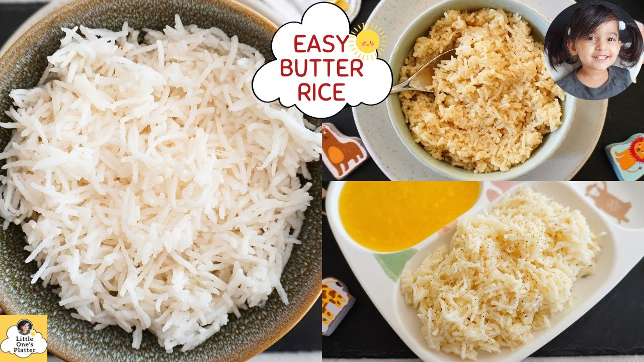 2 Tasty Butter Rice Recipes for Babies | Quick & Easy Recipes for Happy ...