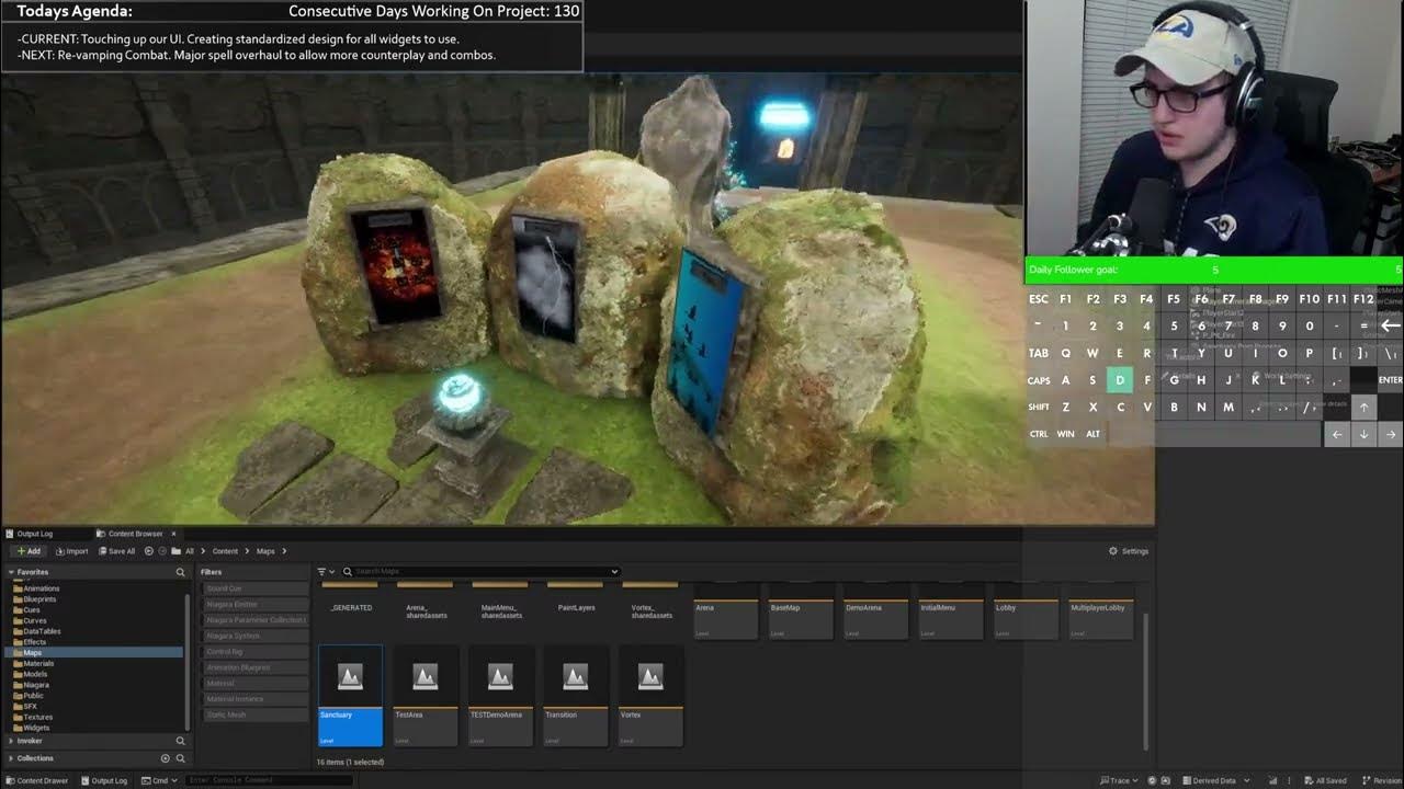 UE5 C++ Game Development Day 130. UI Revamp and GAS Combat Re-Design - YouTube