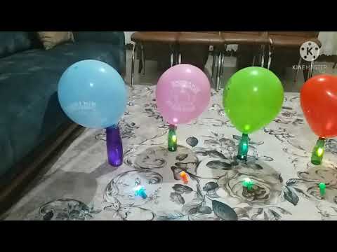 Renkli renkli ışıklı balonlar 2#ışığınbüyüsü#