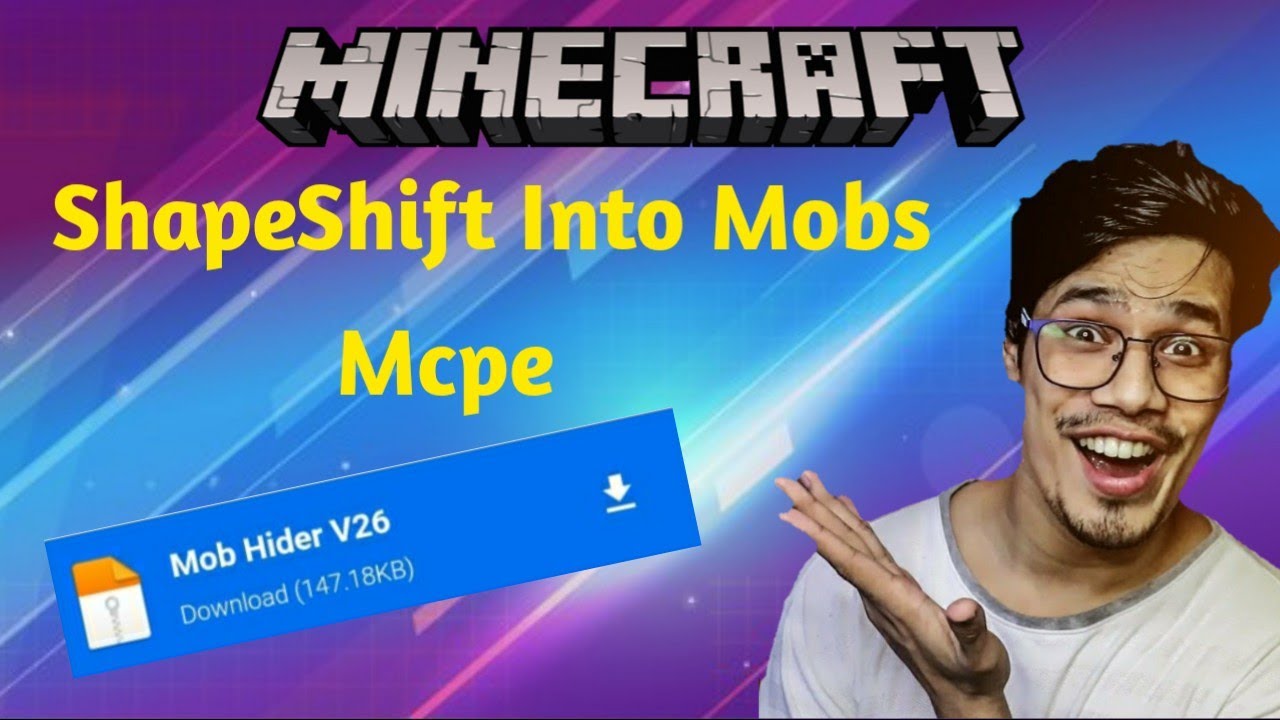 How to do shape shifting in any mob - YouTube