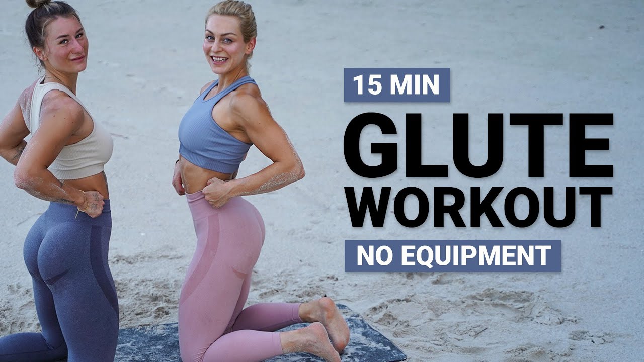 15 MIN GLUTE WORKOUT | No Repeat Booty Burn | Home Workout - YouTube