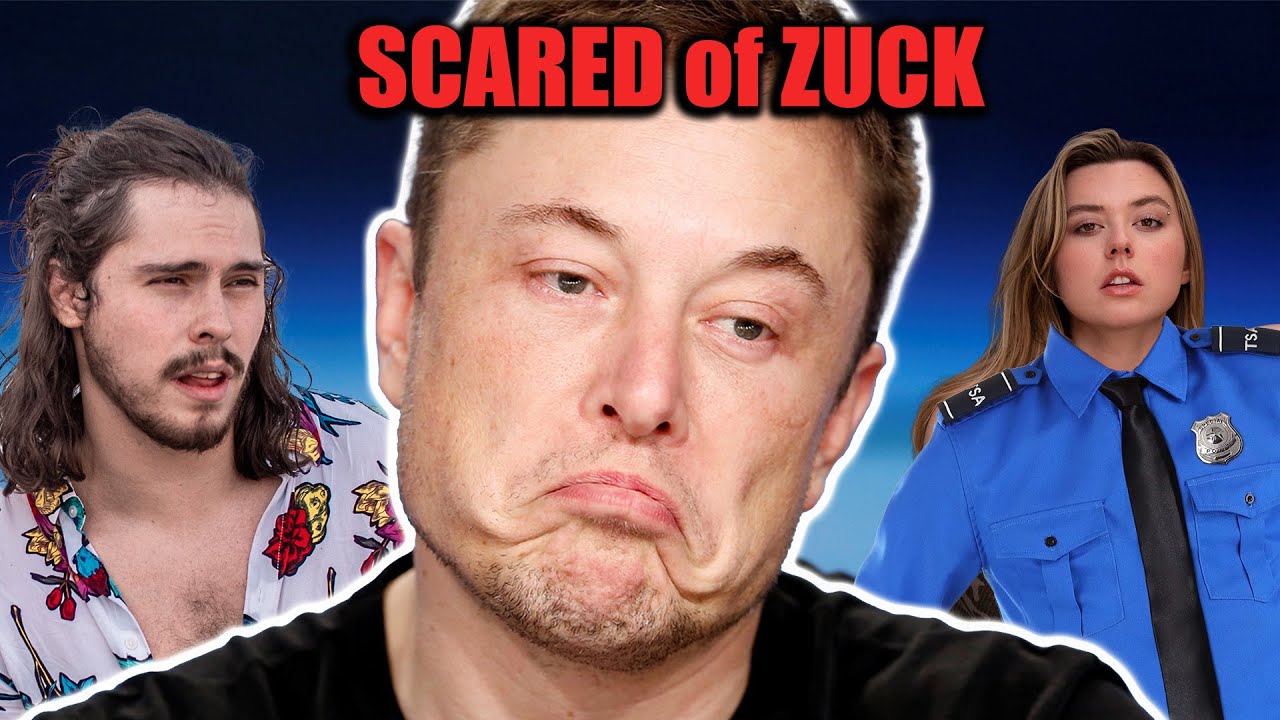 Elon musk vs Mark Zuck fight, good vs bad dick babies, Bay as ANGRY TSA ...