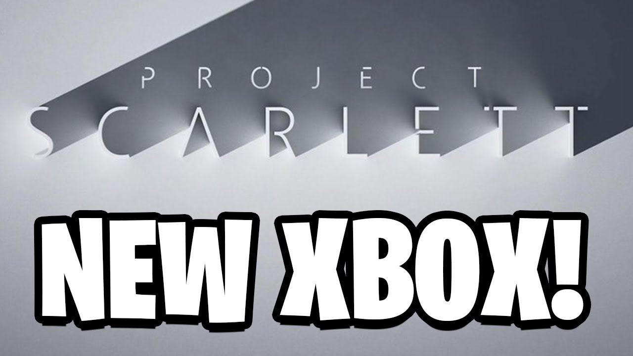 PROJECT SCARLET NEW XBOX E3 2019 REVEAL! PROJECT SCARLET XBOX RELEASES ...