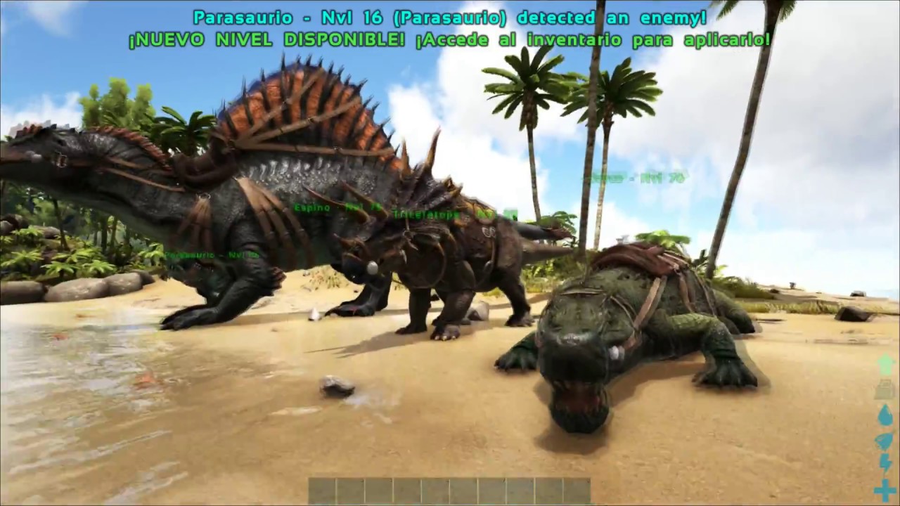 Ark, TLC PASS 2, Nuevo Argentavis, Raptor, Spino, Trike, Sarco y ...