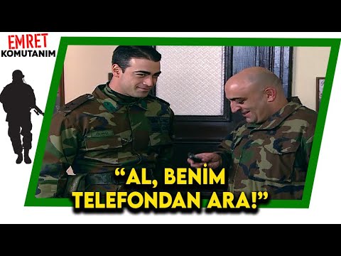 LEVENT ÜSTEĞMEN, ARİF'E TELEFONUNU VERİYOR | Emret Komutanım