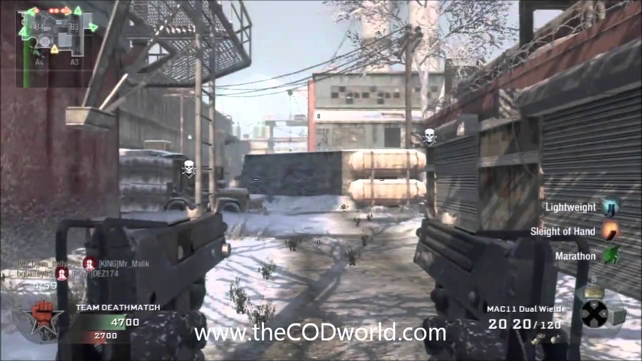 Black Ops MAC 11 Dual Wield Kills - YouTube