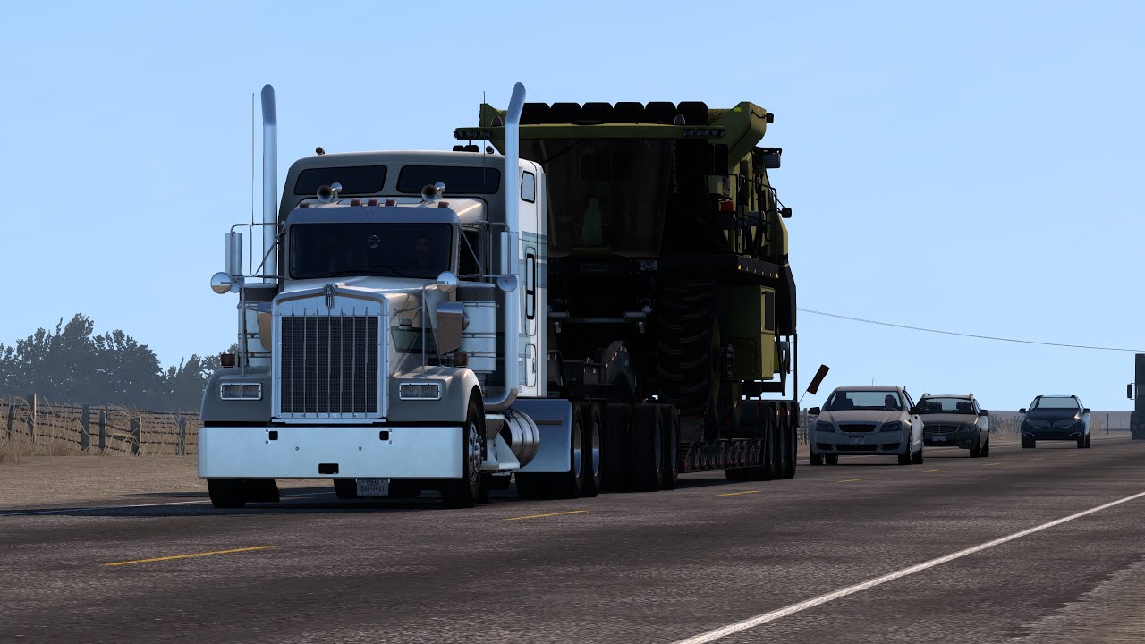 ATS + TrackIR Kenworth W900 #RealisticDrive - YouTube