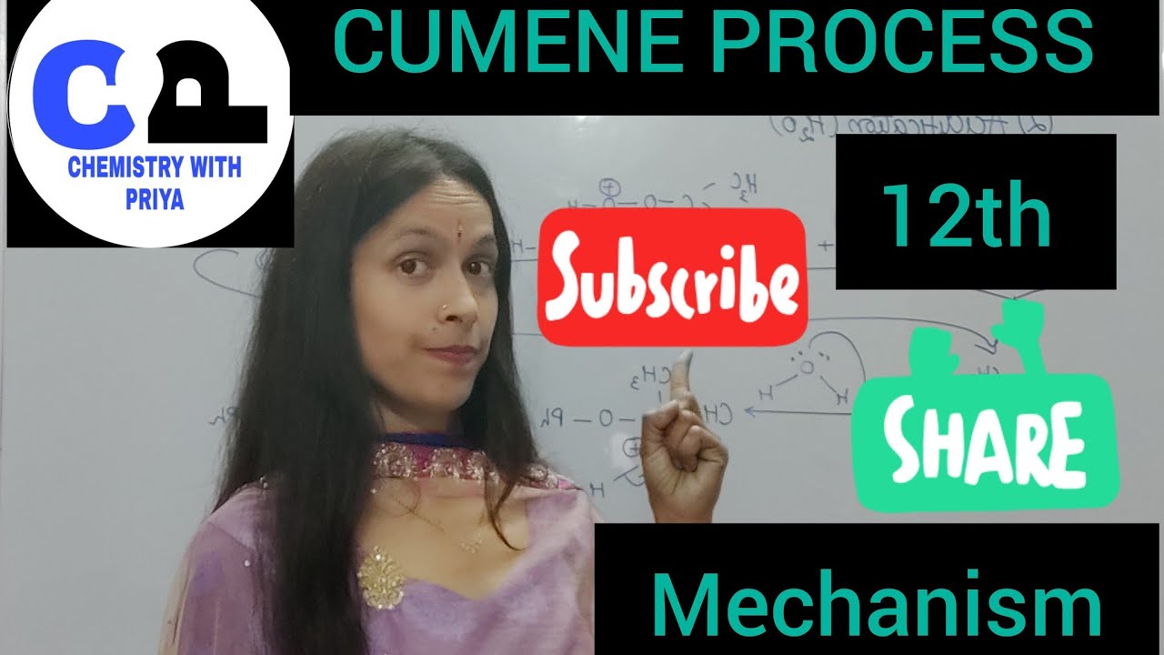12th||CUMENE PROCESS||REACTION||MECHANISM||JEE||NEET ...