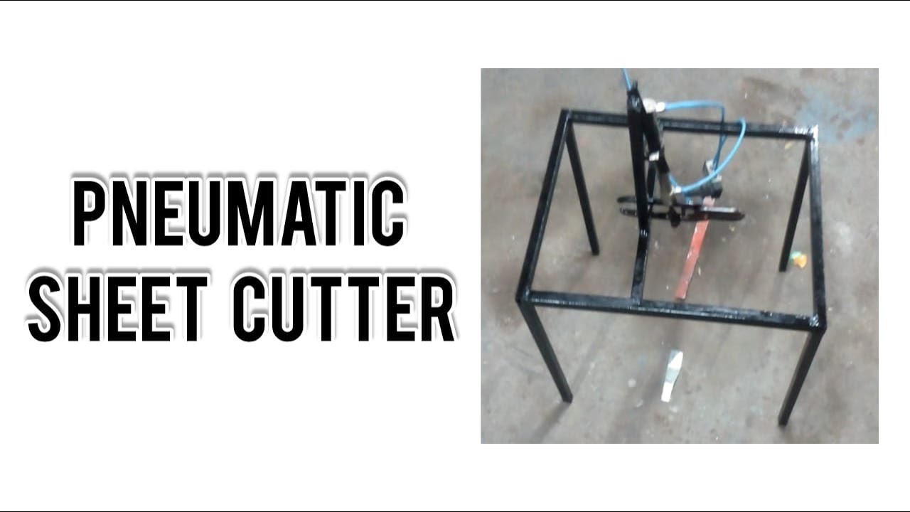 PNEUMATIC SHEET CUTTER - YouTube