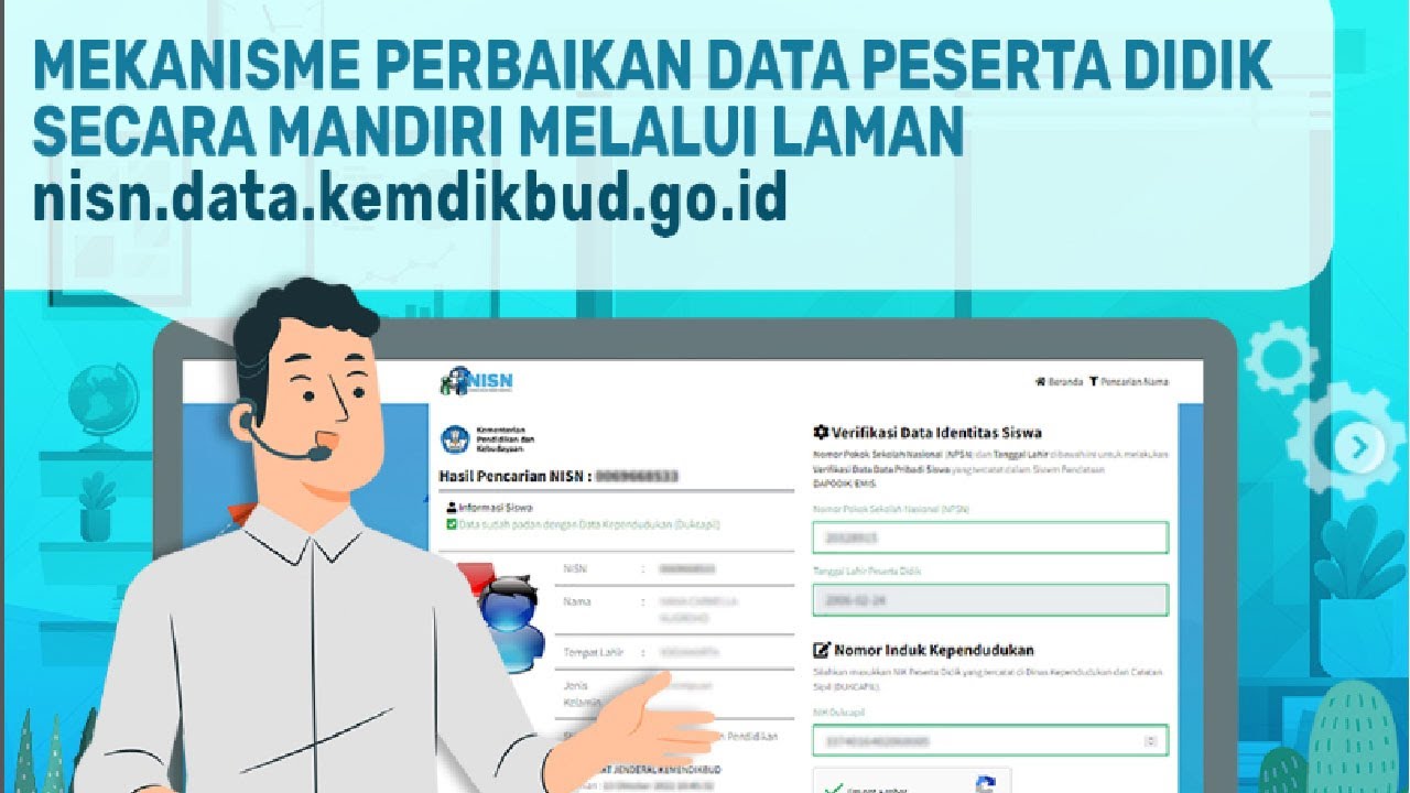 Cara Perbaikan Data Peserta Didik Secara Mandiri | Tutorial Siswa - YouTube