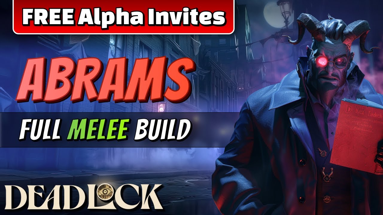 [ DEADLOCK ] - ABRAMS - [ HIGH MMR ] - Full Melee Build - YouTube