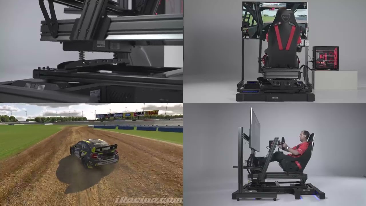 Next Level Racing Motion Plus Platform- MPP + Traction Plus Platform ...